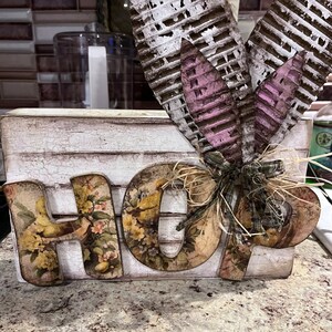 Easter Sign, Hop Bunny , Bunny Ears Sign - Etsy