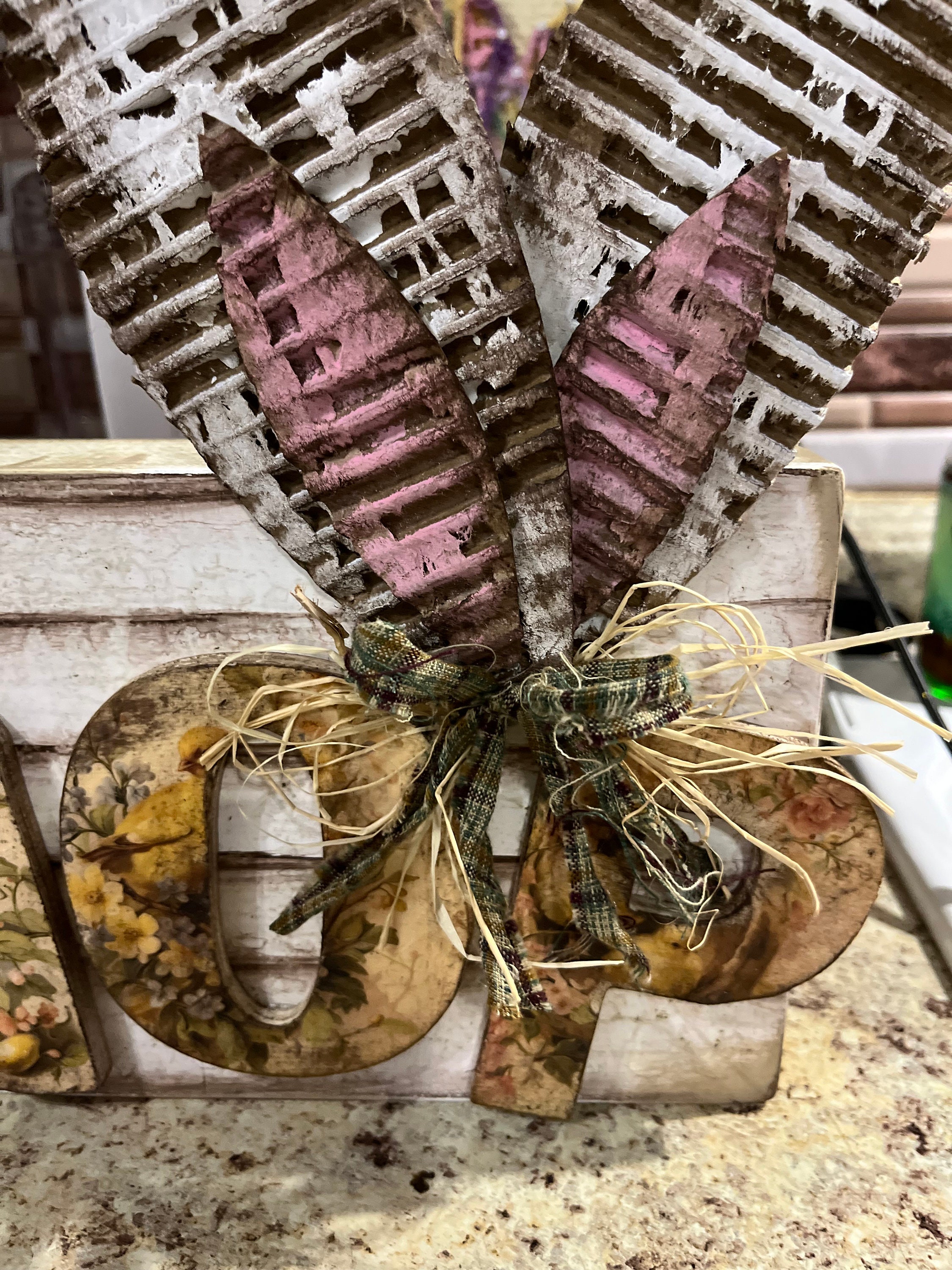 Easter Sign, Hop Bunny , Bunny Ears Sign - Etsy