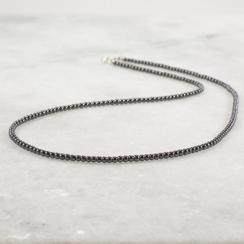 Hematite Necklaces - Etsy
