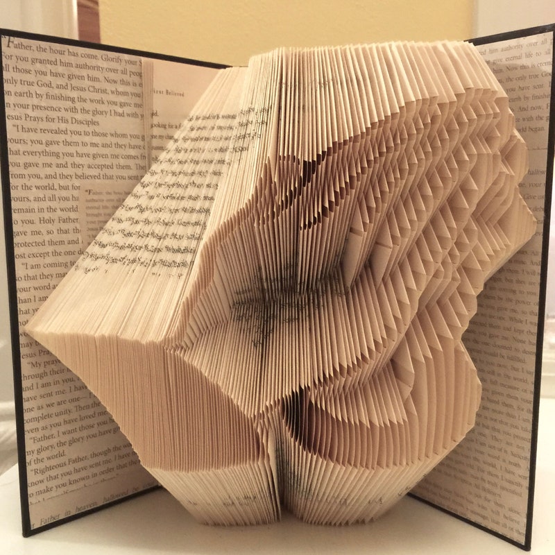 Folded Books - Etsy