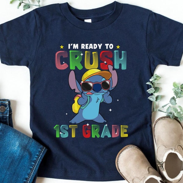 Stitch 3rd Grade Shirt - Etsy