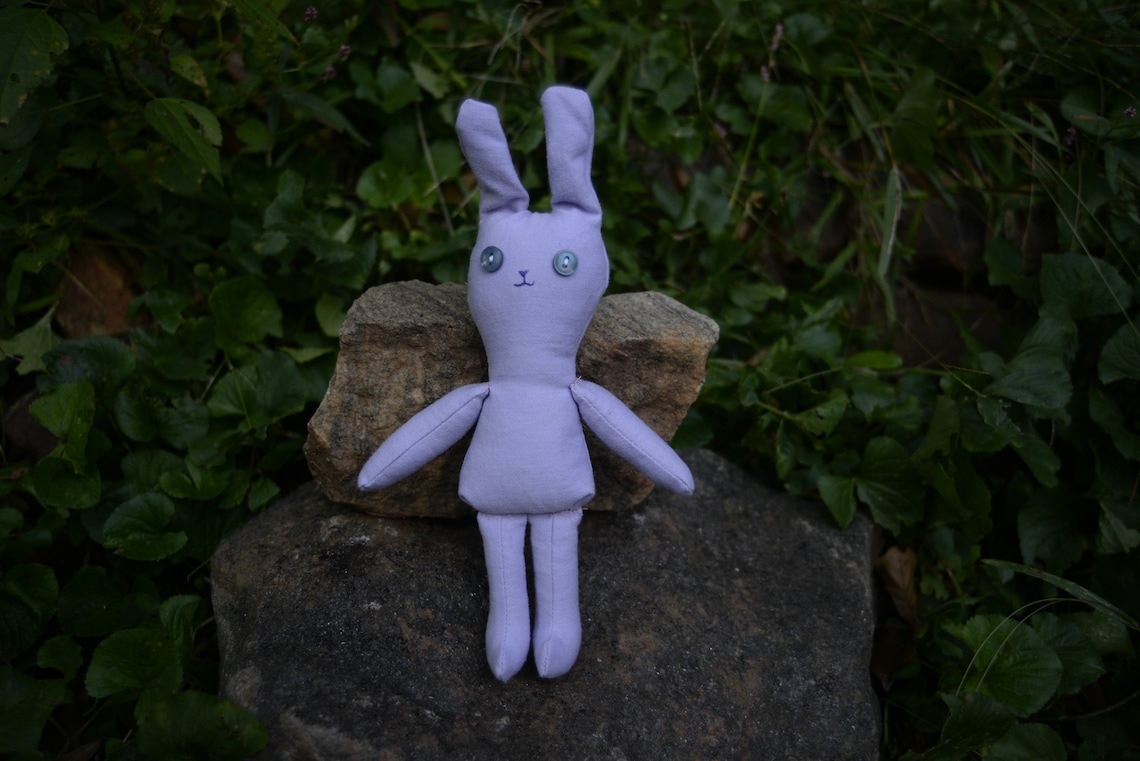 Bunbun: Bunny Toy, Purple Bunny, Rabbit, One for One Toy - Etsy