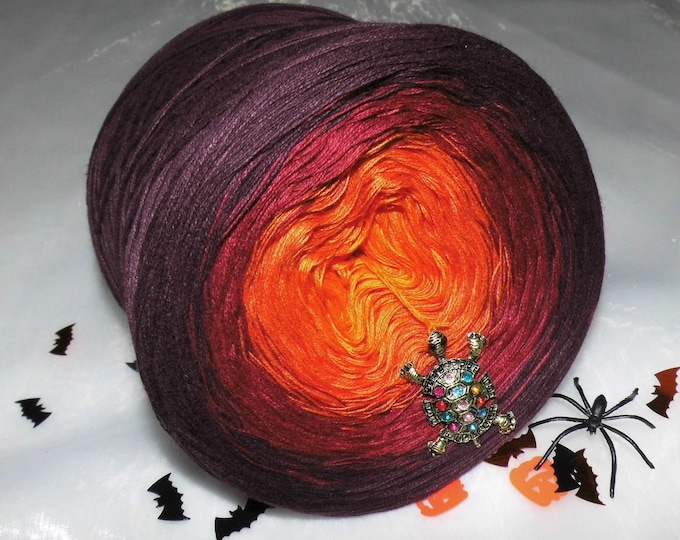 Lilu's Fairy Tale Yarns Color Gradient Yarn Lacegarn "autumn Time ...