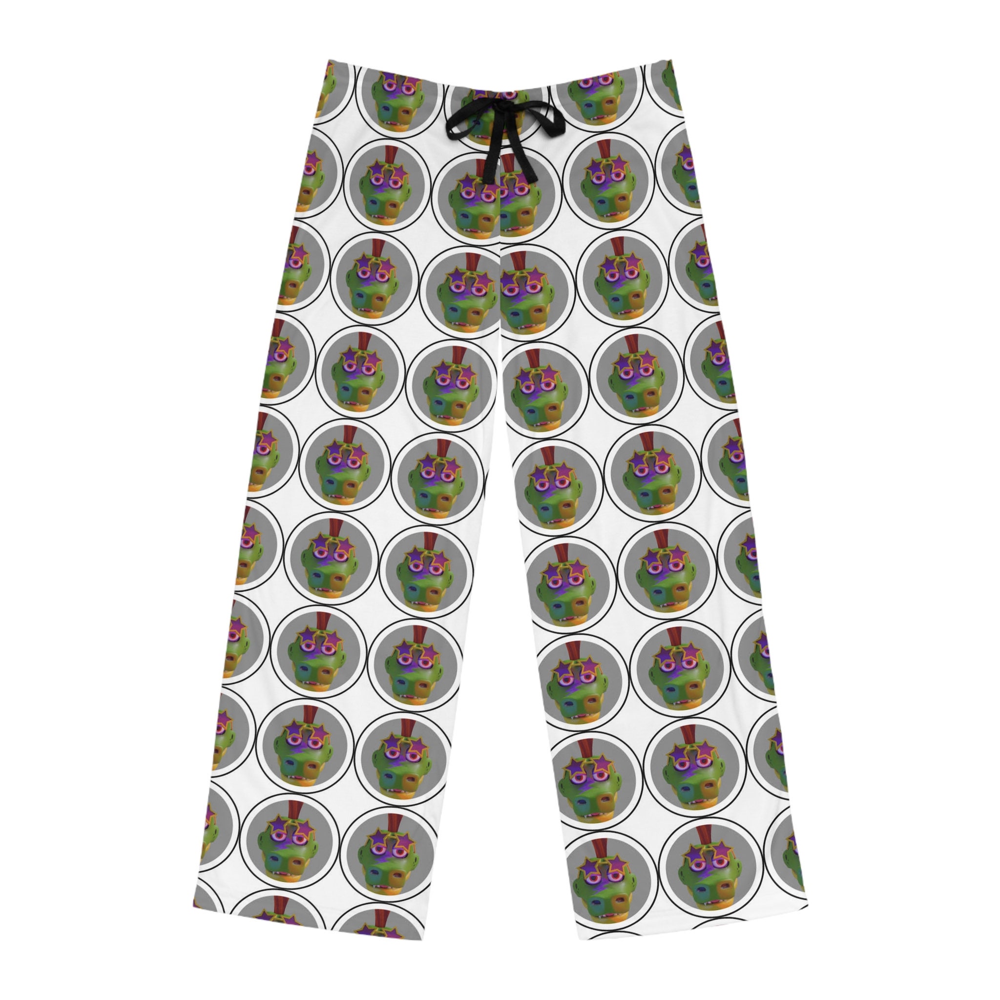 Monty the Gator Men's Pajama Pants AOP, Monty Animatronic Gator Pajama ...