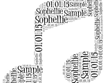 Music word art | Etsy