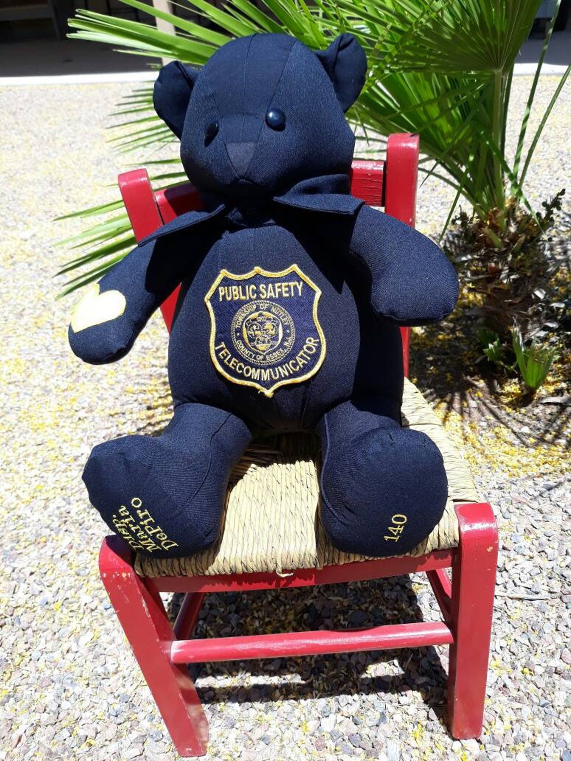 Memory Law Enforcement Bear, Memory Memorial Bear, Police Memorial Bear ...