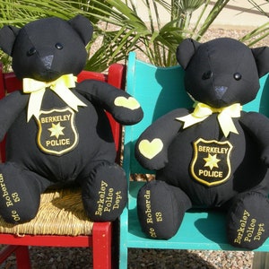 Memory Law Enforcement Bear, Memory Memorial Bear, Police Memorial Bear ...