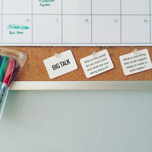 Big Talk Question Card Game - Etsy