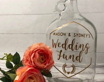 Wedding Fund Jar | Etsy