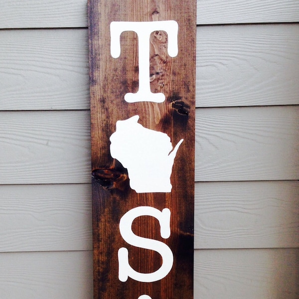 Wisconsin Sign - Etsy