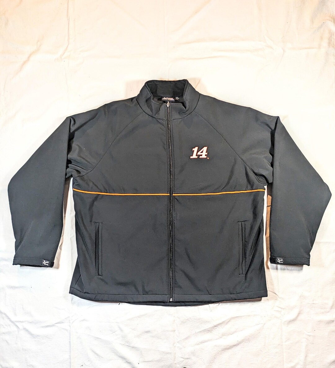 Vintage Tony Stewart #14 Bass Pro Shops Sponsor NASCAR Racing Jacket on ...
