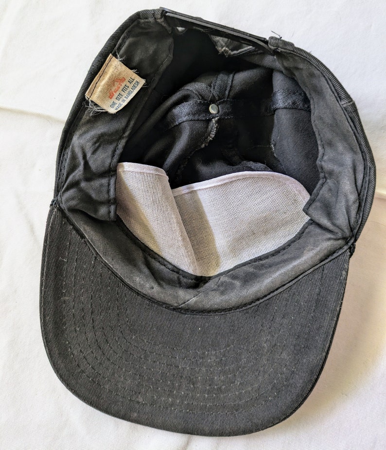 Vintahe Black Mahr's 50 Happens 50th Birthday Snap Back Cap Gag Gift ...