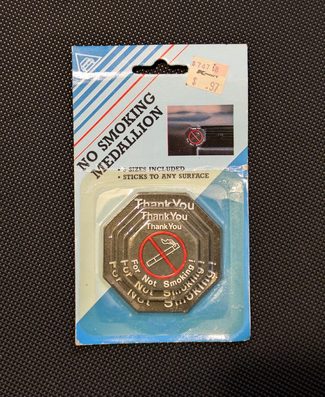 Vintage Unopened Deadstock Thank You for Not Smoking Placards Set of 3 ...