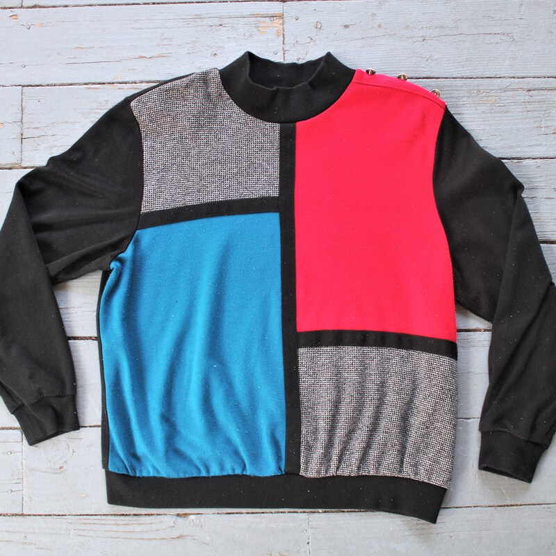 90s Color Block - Etsy UK