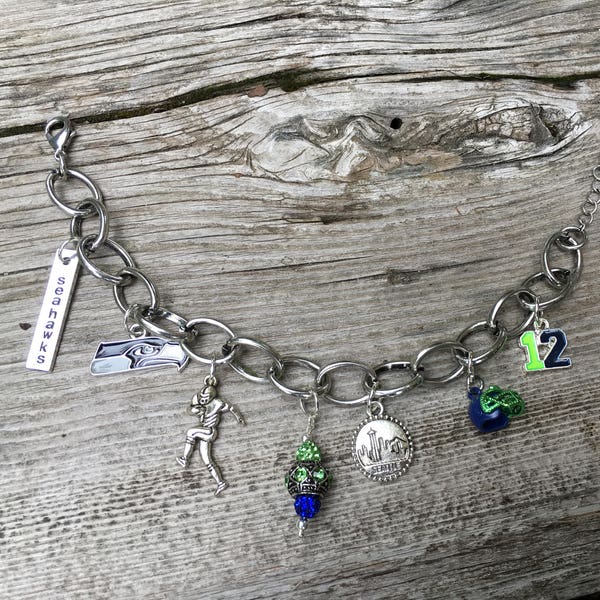 Seahawks Charm - Etsy Canada