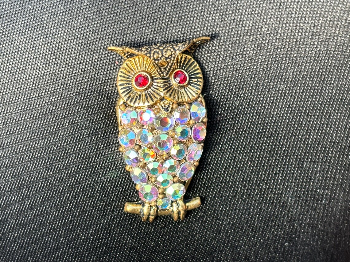 1960s Irice Irving Rice Black Satin Import Dual Mirror Compact ...