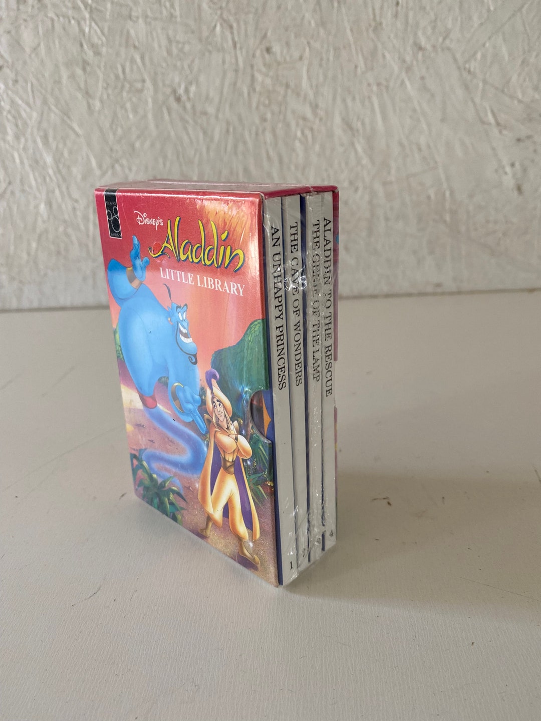 90s Disney's Aladdin Books Mini Set of 4 Sealed Board Books - Etsy