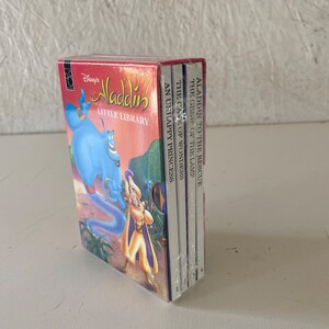 90s Disney's Aladdin Books Mini Set of 4 Sealed Board Books - Etsy