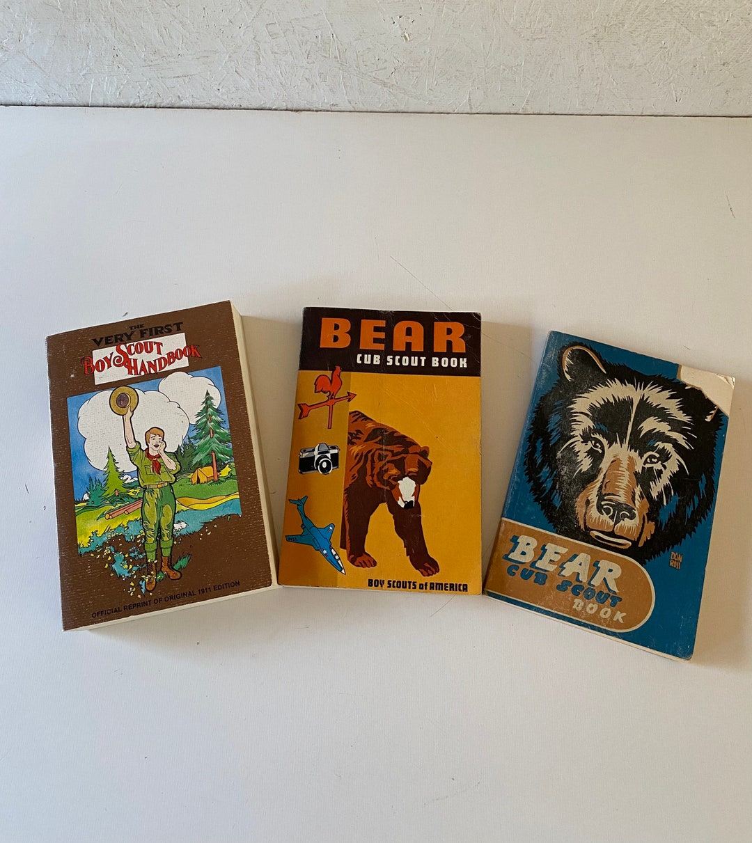Collection of 3 Vintage Boy Scout Books Cub Scouts BSA Handbooks 1948 ...