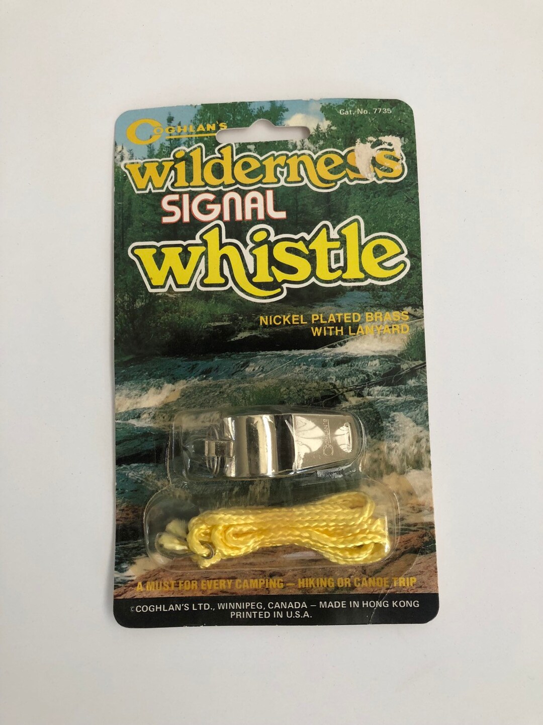 Vintage 60s 70s Boy Scout Whistle + Lanyard With Morse Code NEW IN ...