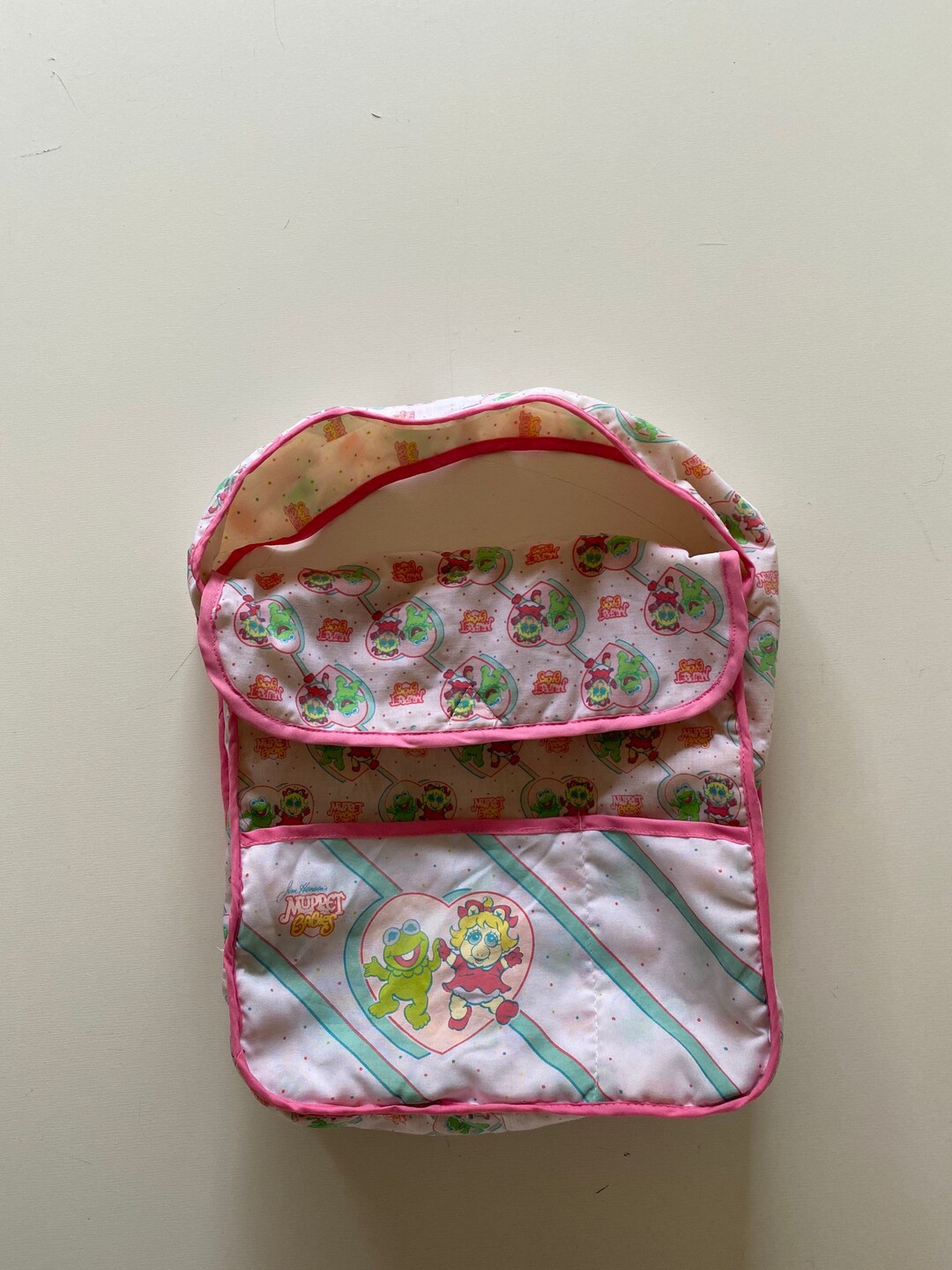 80s Muppet Babies Diaper Bag Vintage Muppet Tote Purse Sesame Street ...