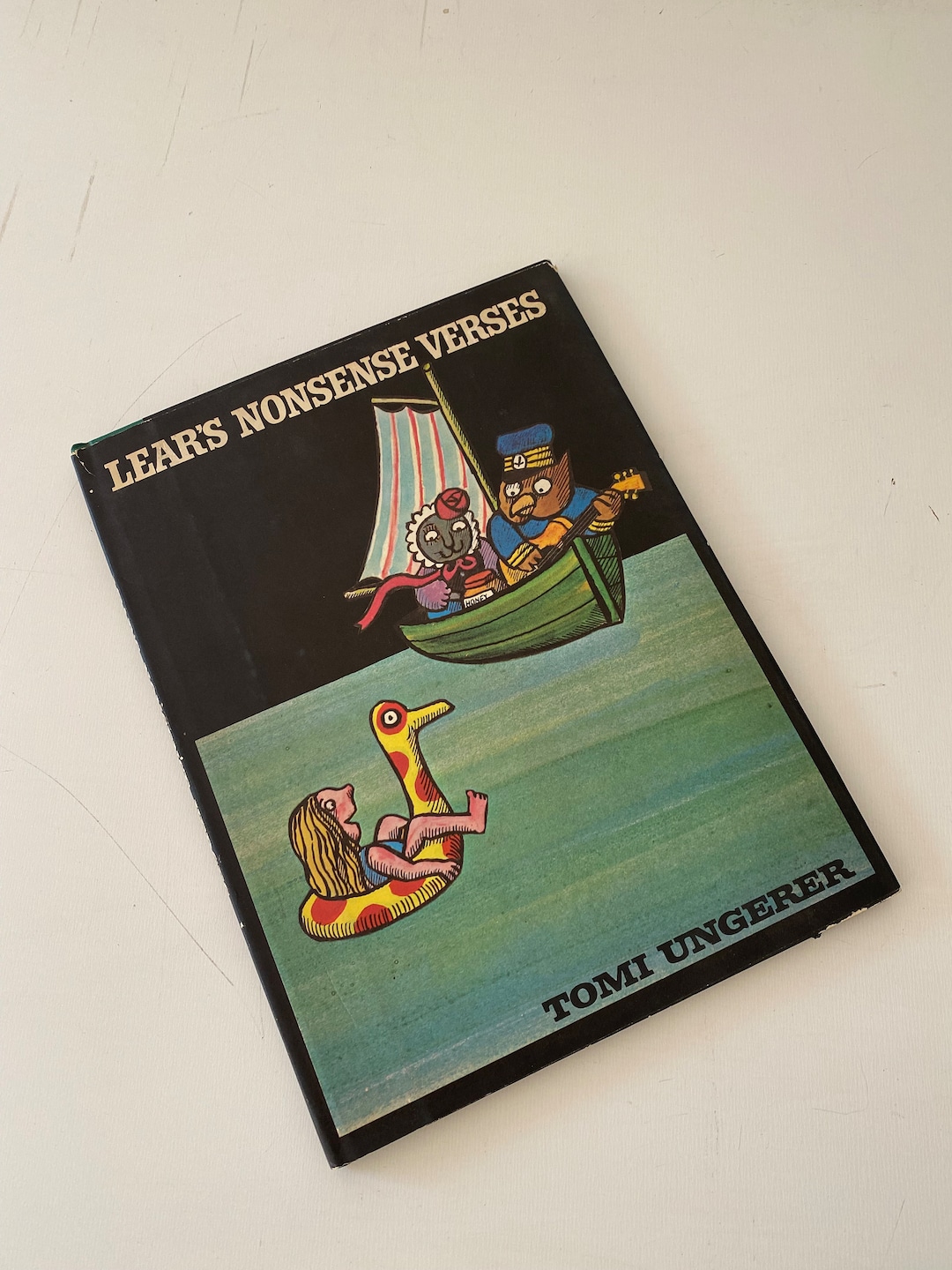 Vintage 1967 Lear's Nonsense Verses Hardback Book W/jacket Illustrations by Tomi Ungerer - Etsy