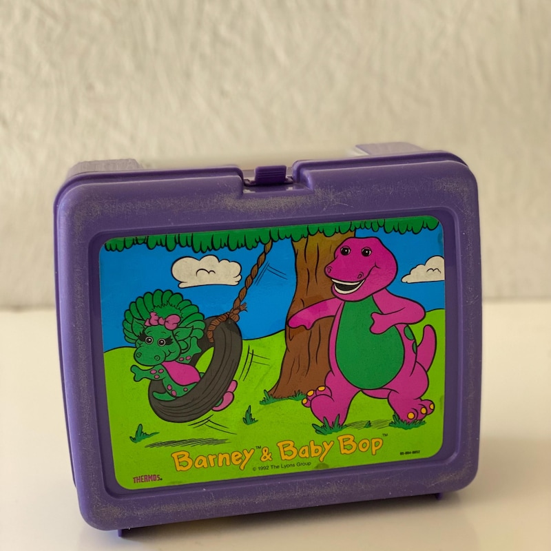 Barney Plastic Toy - Etsy