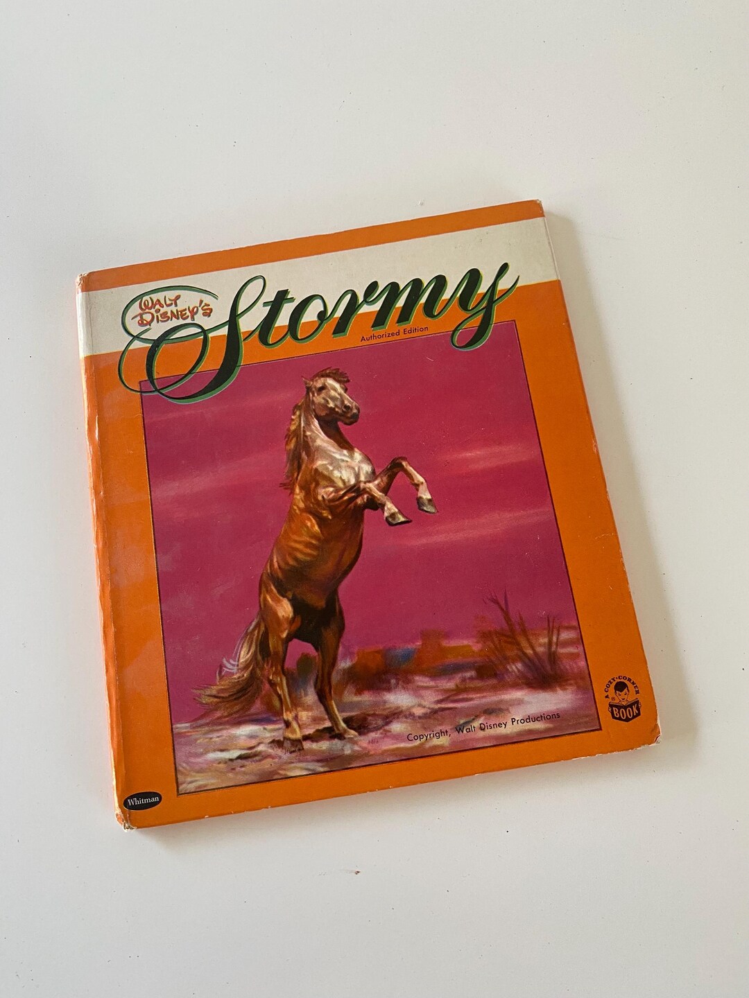 Vintage 1954 Walt Disneys Stormy Book Hard Cover Children's Book ...