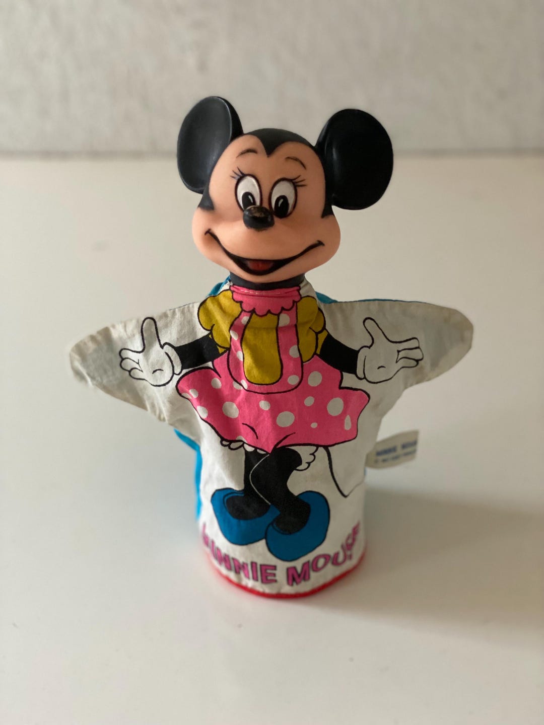 Vintage Minnie Mouse Hand Puppet Made in Japan - Etsy