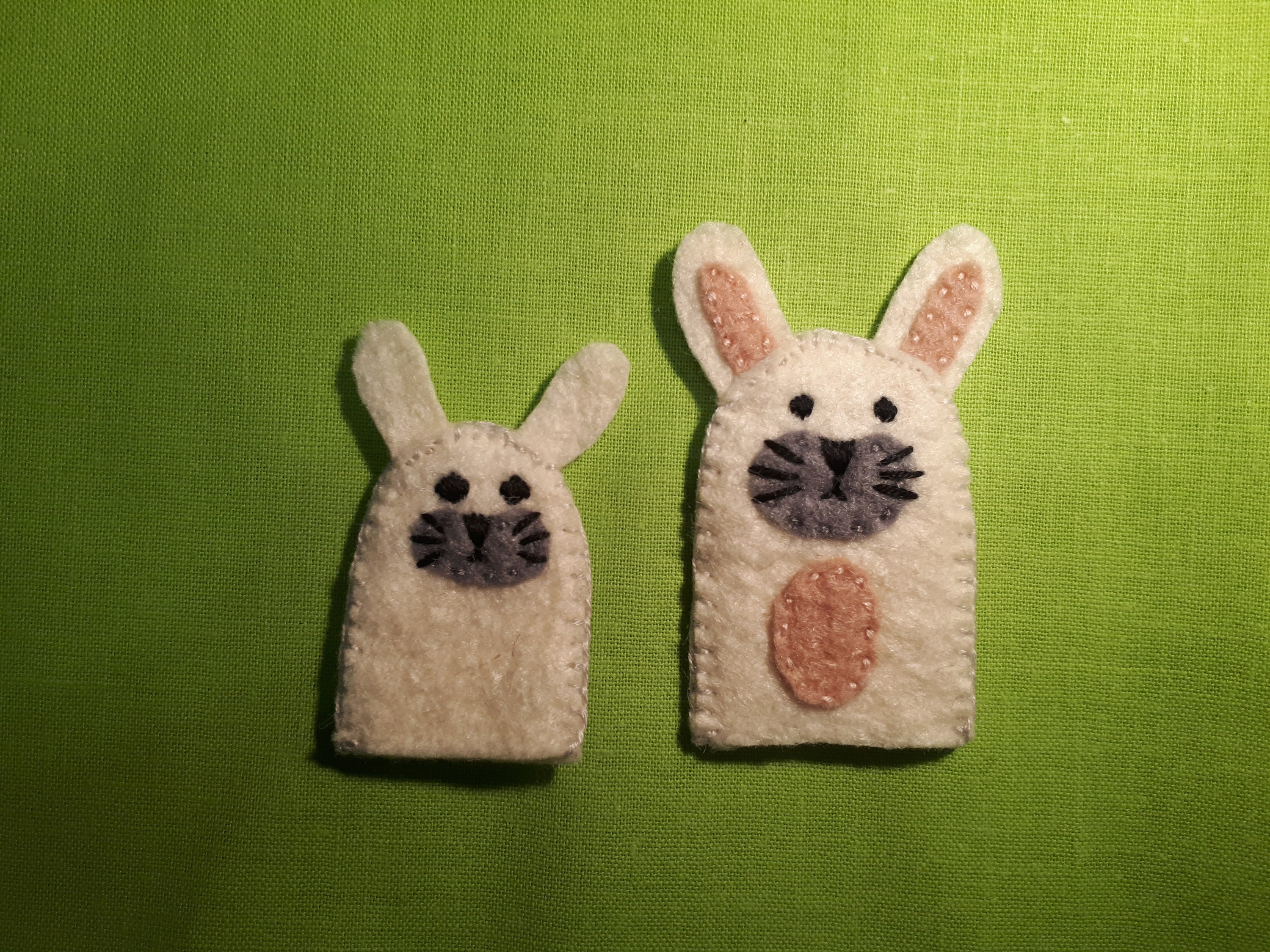 Woodland Animal Finger Puppets - Fox, Wolf, Deer, Rabbit, Owl, Bear - Etsy