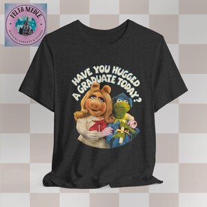 Kermit and Miss Piggy Retro Tee, Muppet Graduation Shirt, Funny Grad ...