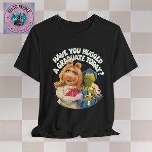 Kermit and Miss Piggy Retro Tee, Muppet Graduation Shirt, Funny Grad ...