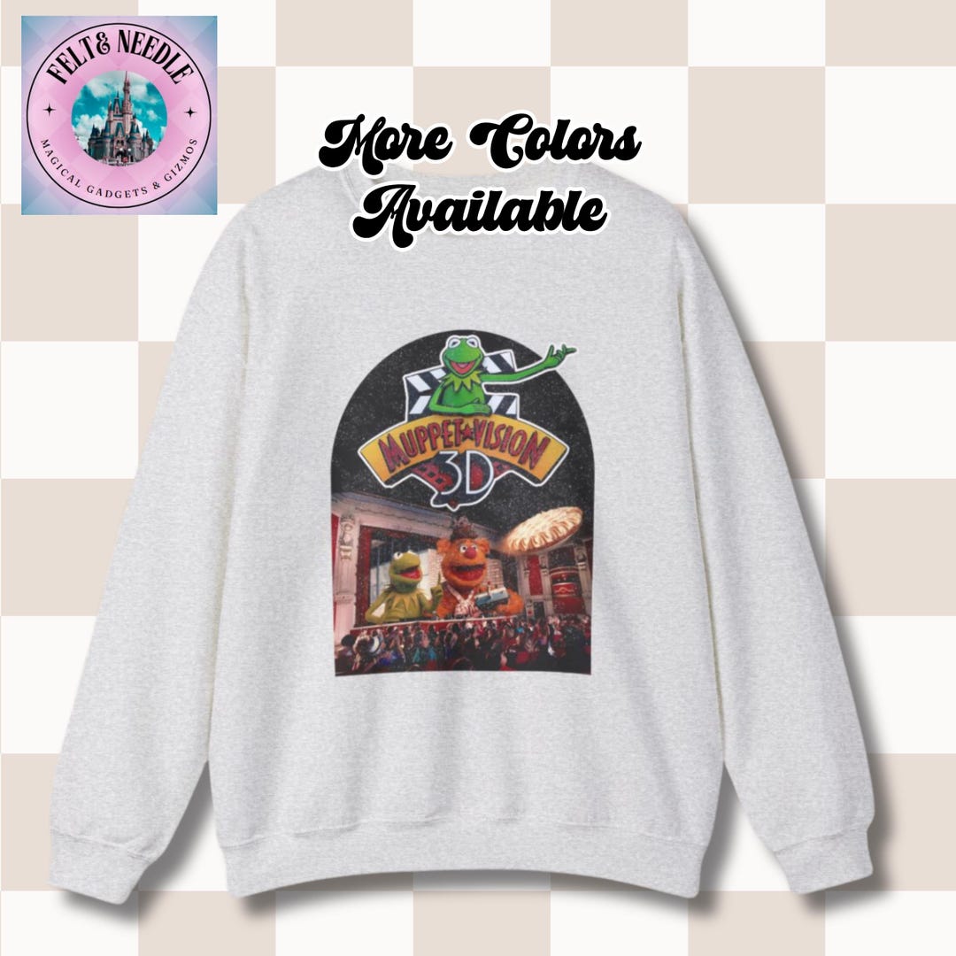 Muppet Vision 3D Sweatshirt, Walt Disney World Hollywood Studios ...