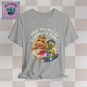 Kermit and Miss Piggy Retro Tee, Muppet Graduation Shirt, Funny Grad ...