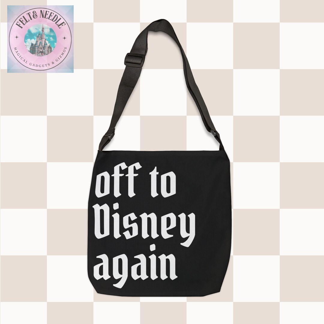 Off to Disney Again, Disney Themed Tote Bag, Disney Fan Gift, Disney ...