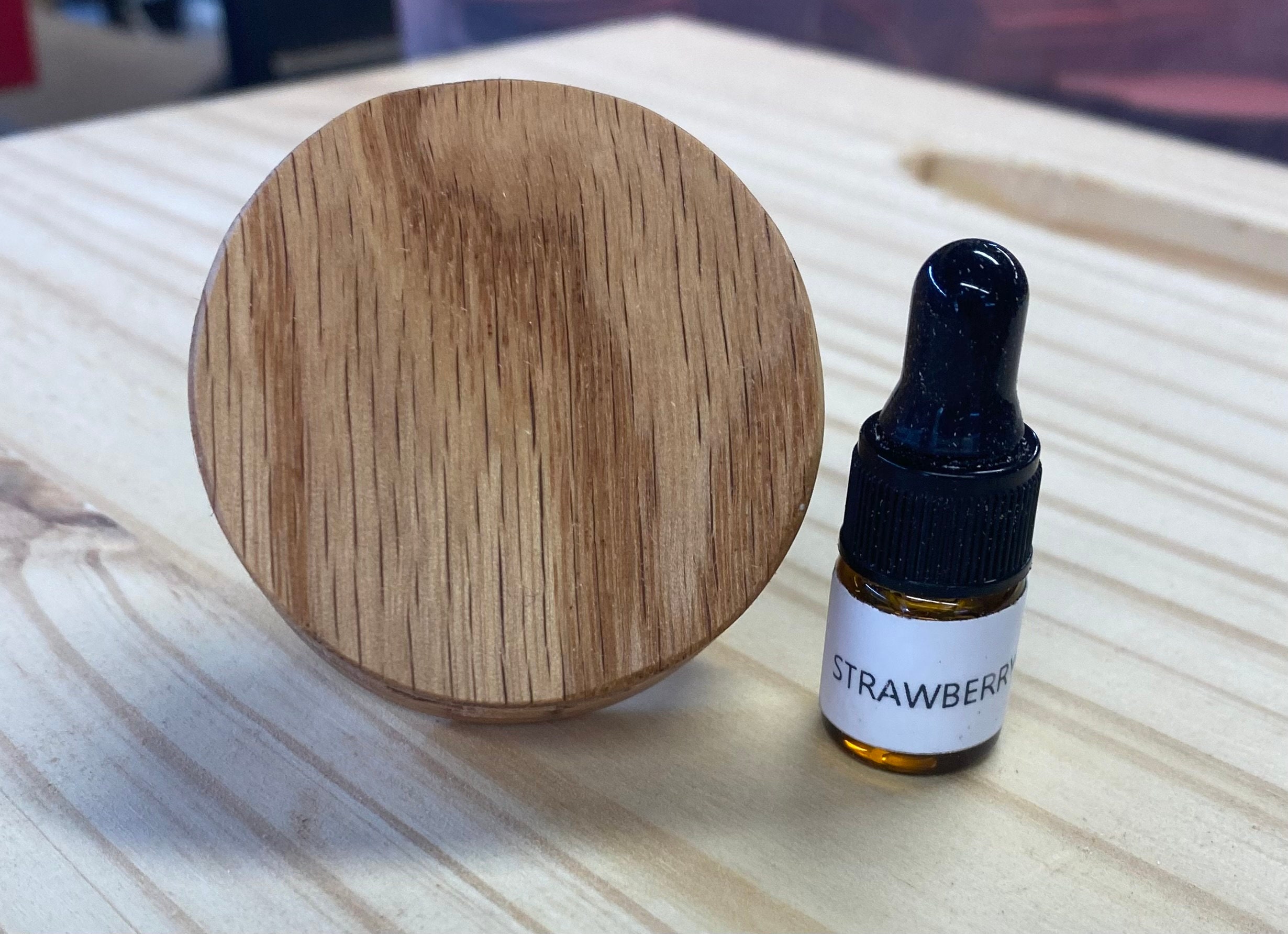 Solid Oak Wood Oil Diffuser - Etsy