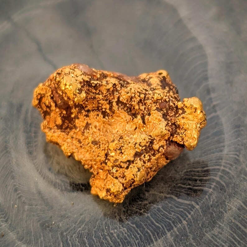 American Mined Gold Nugget - Genuine Gold Specimen - Arizona Gold ...