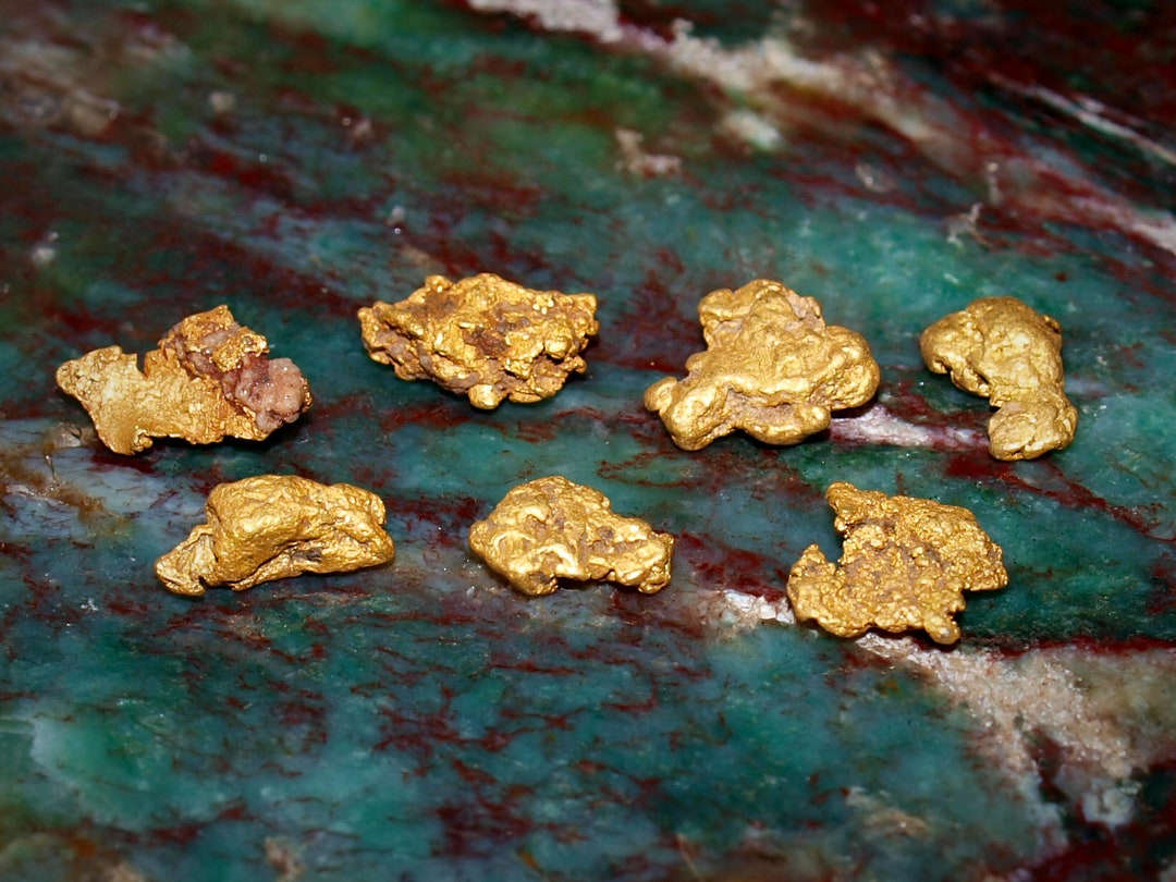 Arizona Gold Nuggets - Authentic Natural Placer Gold - Coarse Raw Gold ...