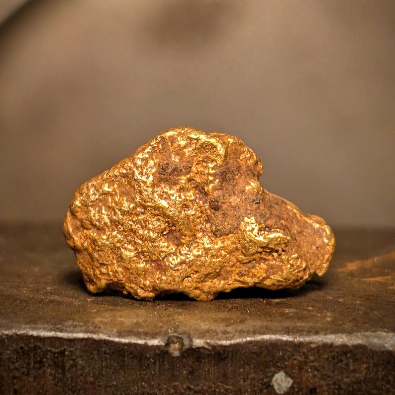 Real Gold Nugget - American Mined Gold - Genuine Mineral Specimen ...