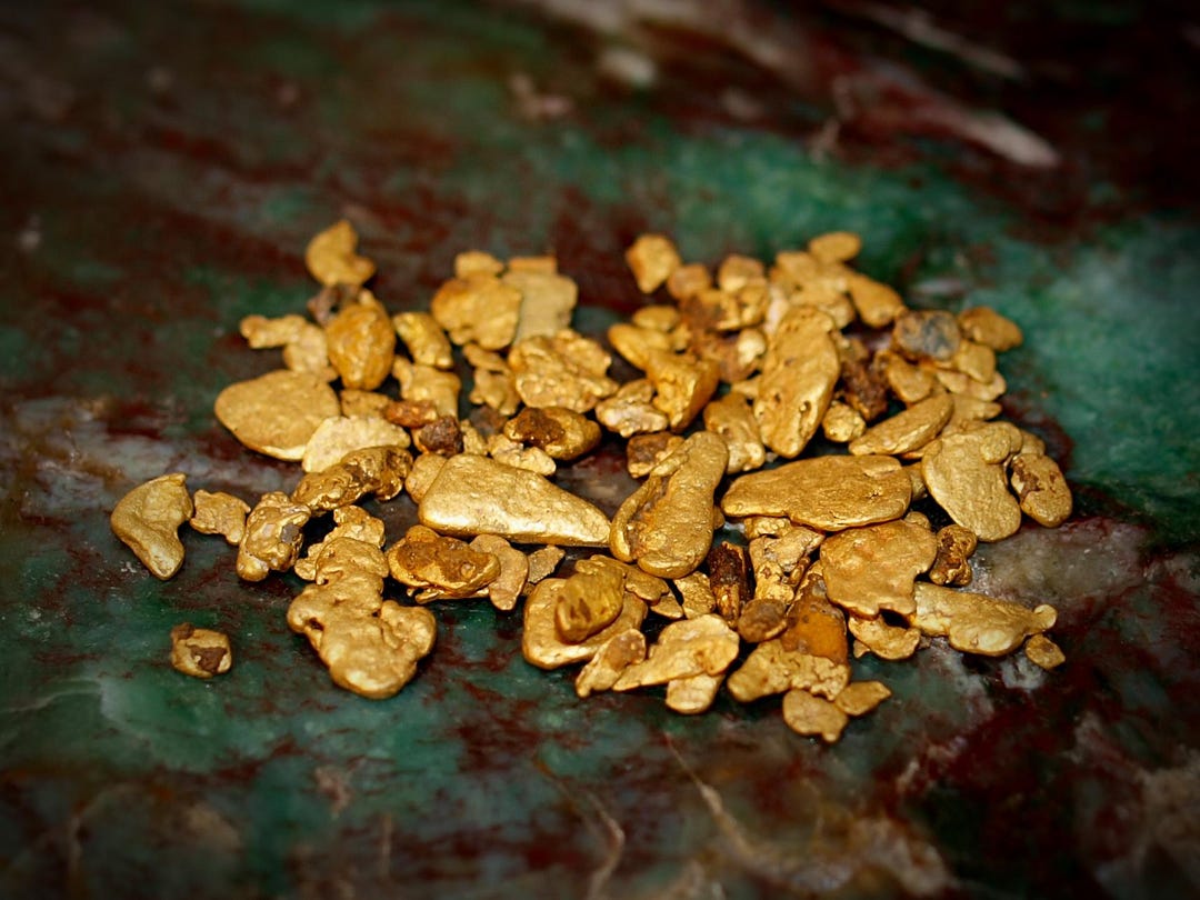 Natural Gold Nuggets - Authentic Natural Placer Gold - Redding ...