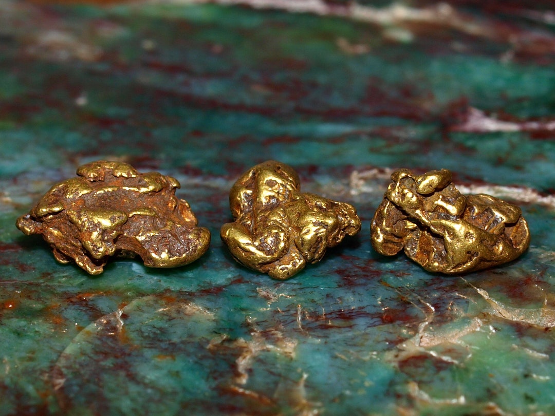 Genuine Gold From Alaska - Authentic Natural Placer Gold - Coarse Raw ...