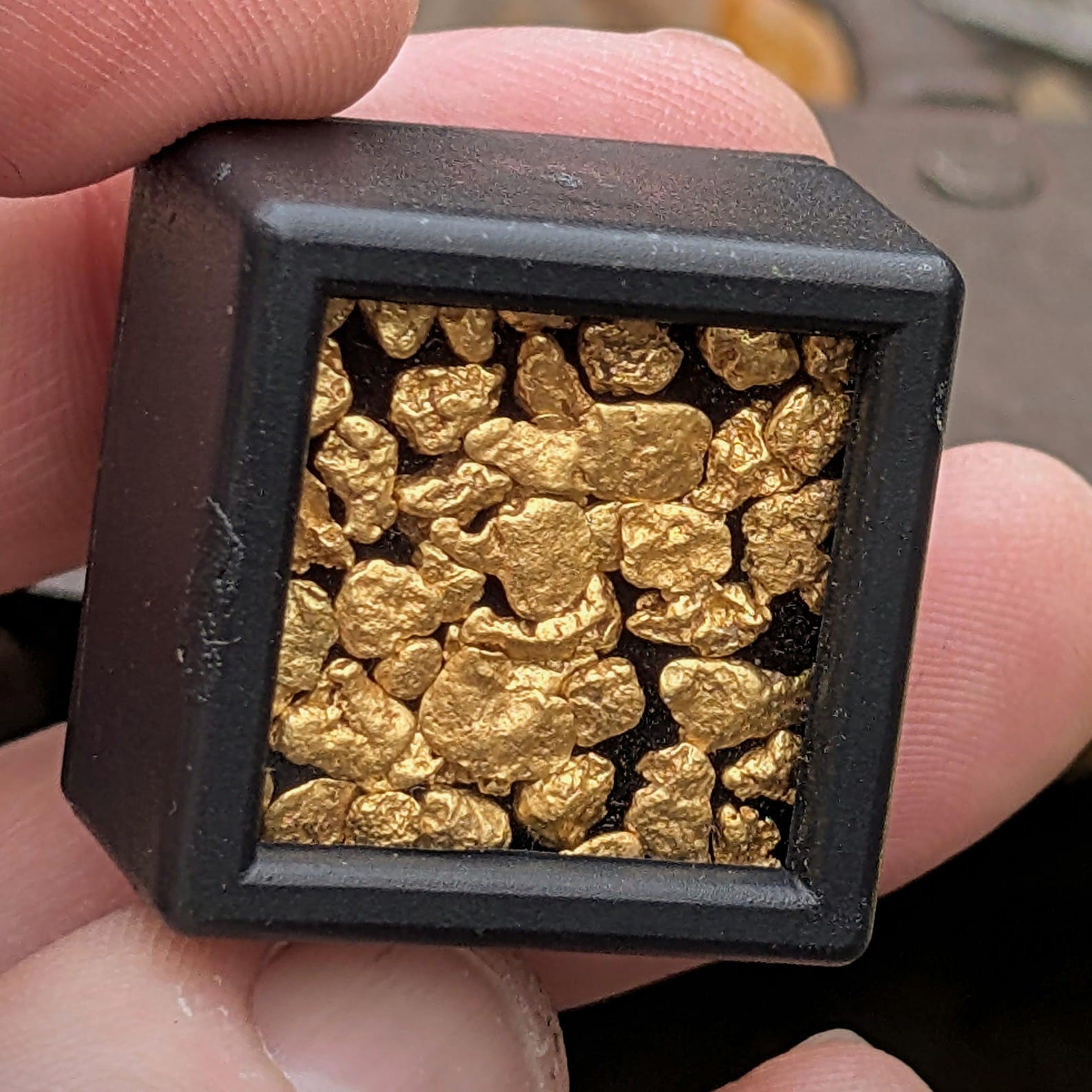 California Gold Nuggets - American Mined Gold - Genuine Gold Specimen ...