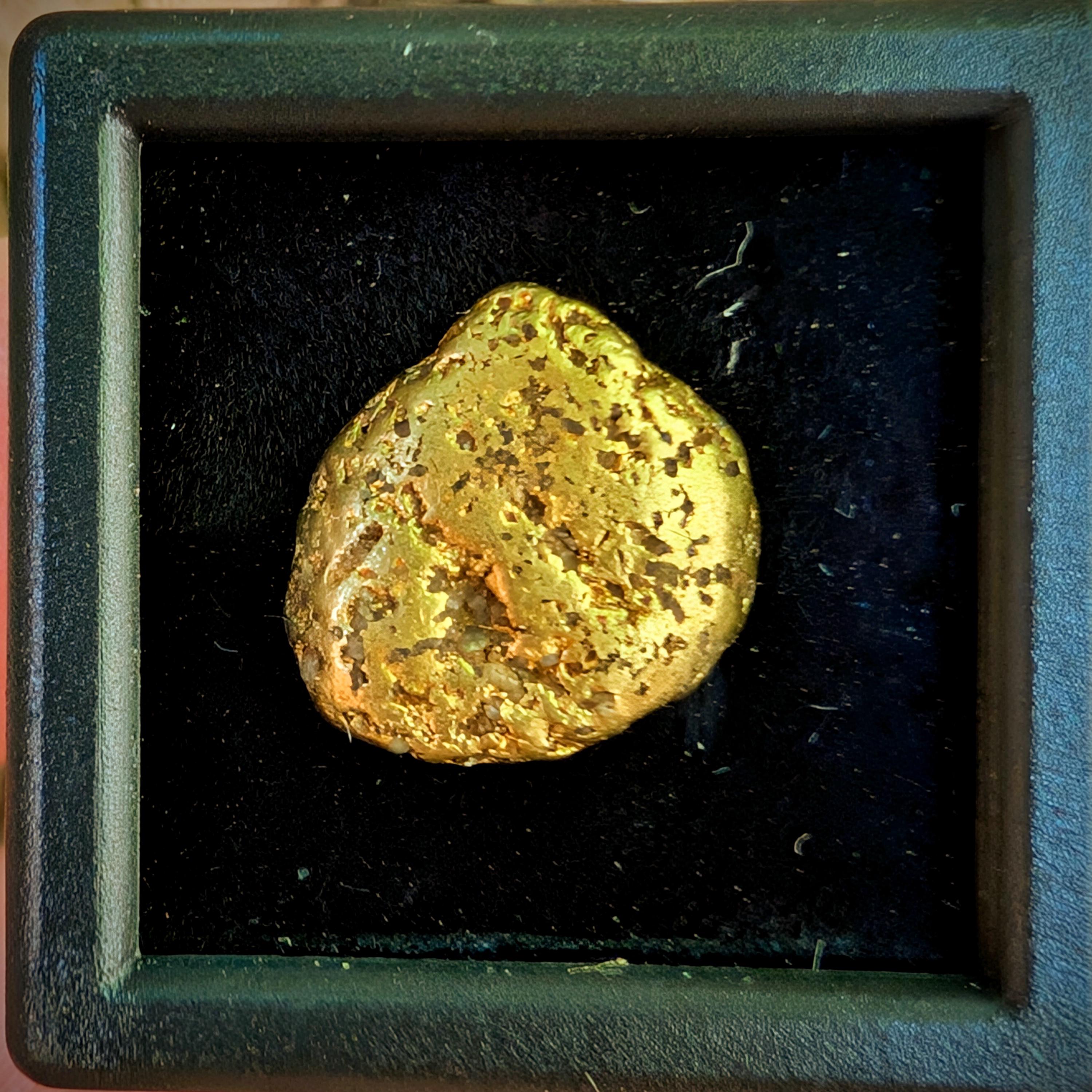 Alaska Gold Nugget - American Mined Gold - Genuine Gold Specimen - Raw ...