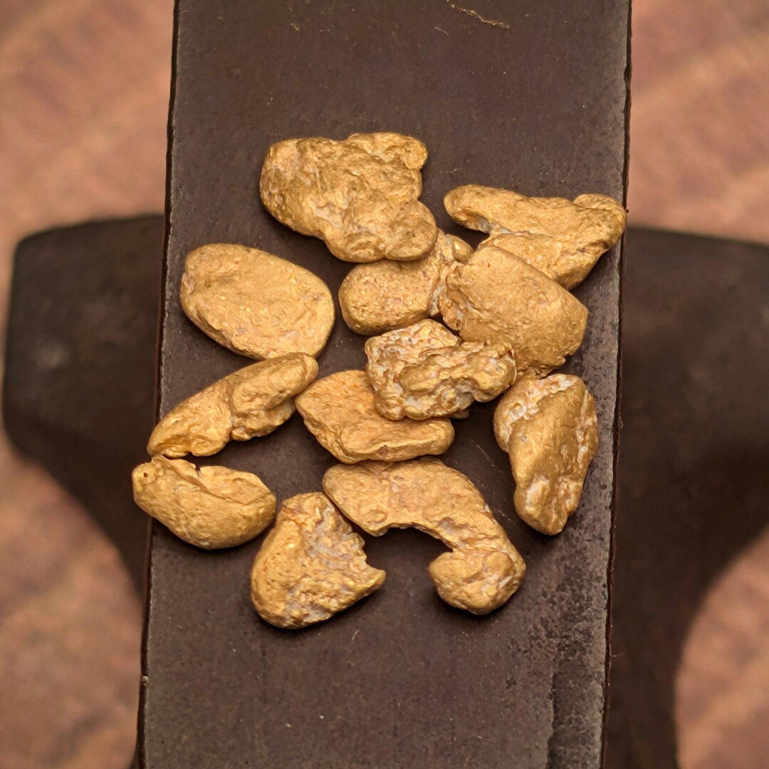 California Gold Nuggets - Genuine Natural Placer Gold - Raw Gold - Real ...