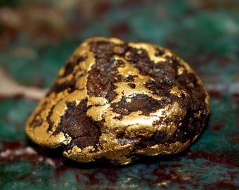 Alaska Gold Nugget - American Mined Gold - Genuine Gold Specimen - Raw ...