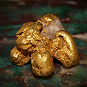 Genuine Alaska Gold Nugget Specimen - Raw Fairbanks Alaska Gold ...