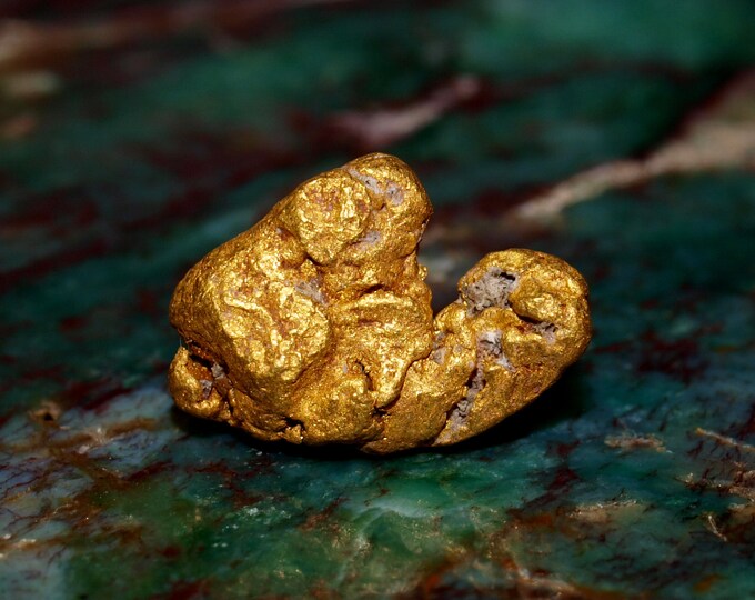 Arizona Gold Nugget American Mined Gold Genuine Gold Specimen Raw ...
