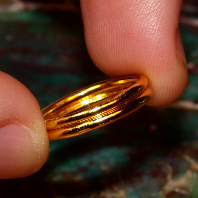 24k Gold Ring - Etsy