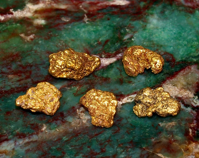 Alaska Gold Nuggets - Genuine Natural Placer Gold - Raw Gold - Real ...