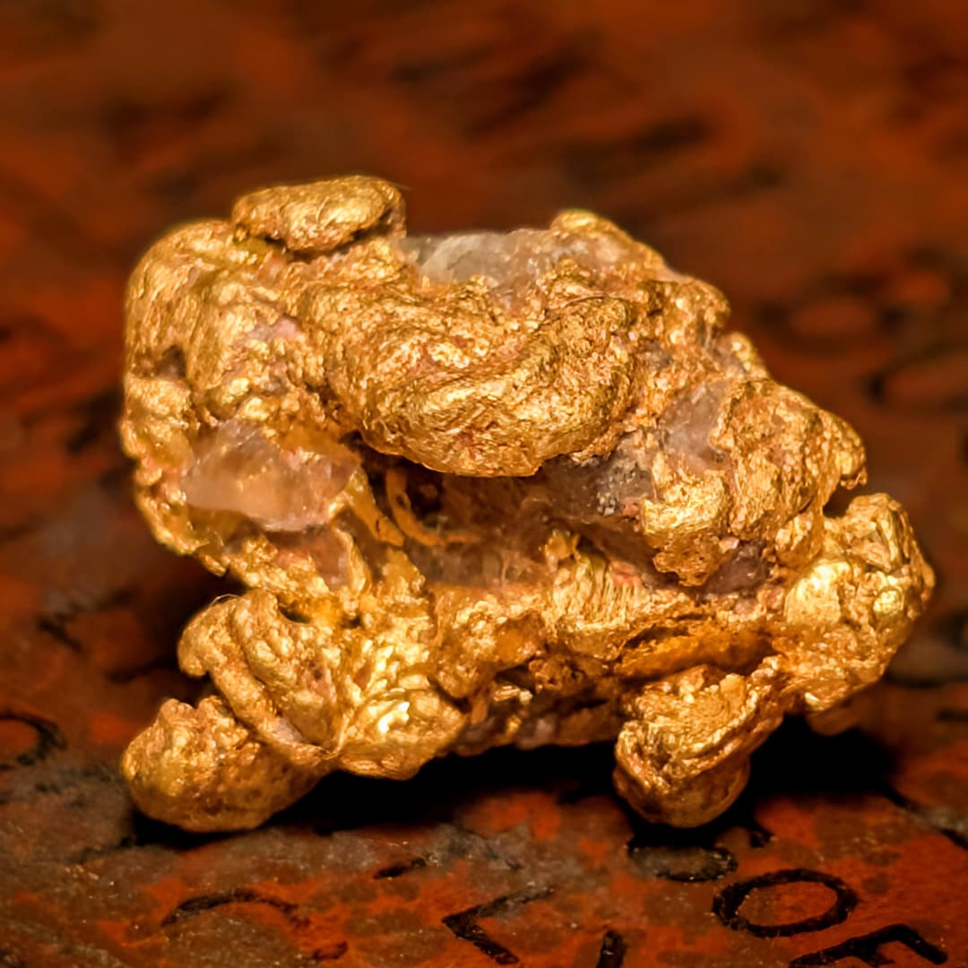 Gold Nugget - Genuine Gold Specimen - Raw California Gold - Rare ...